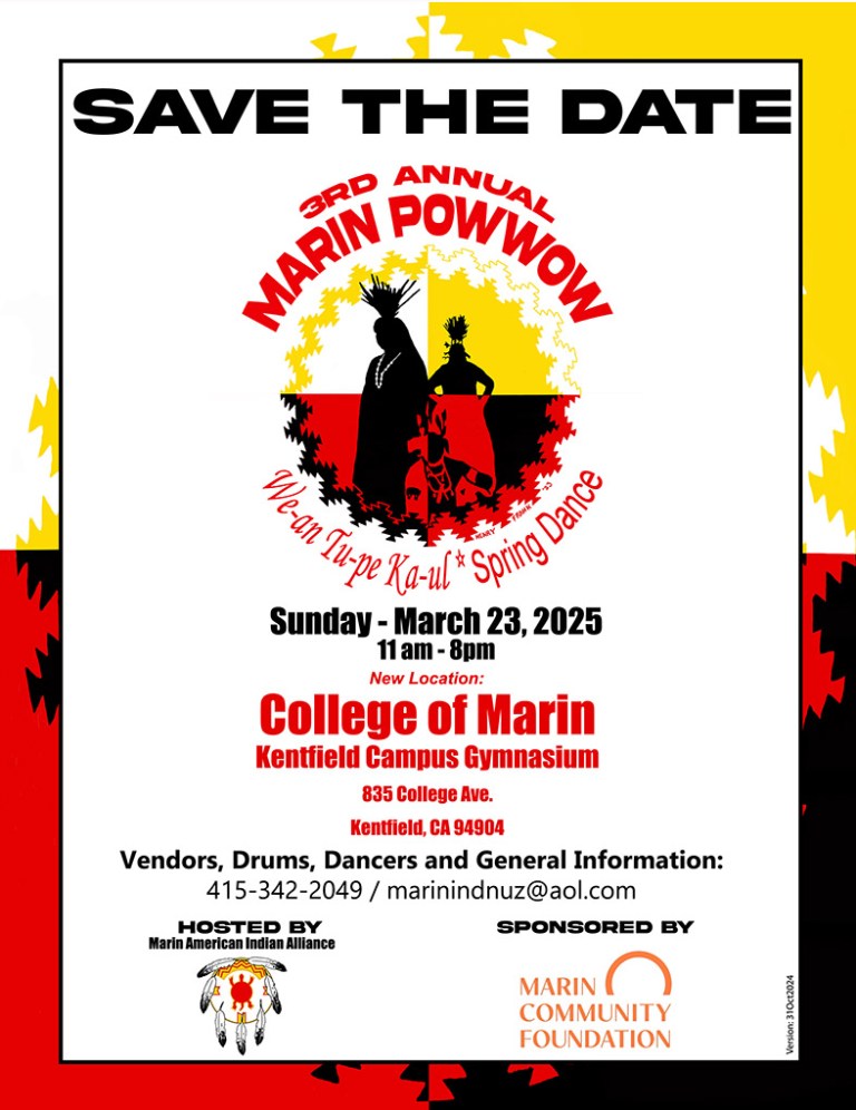 Marin American Indian Alliance – In Honor of All Nations