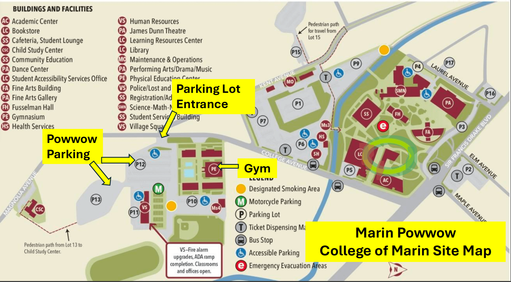 Marin Powwow 2026: Site Map – Marin American Indian Alliance